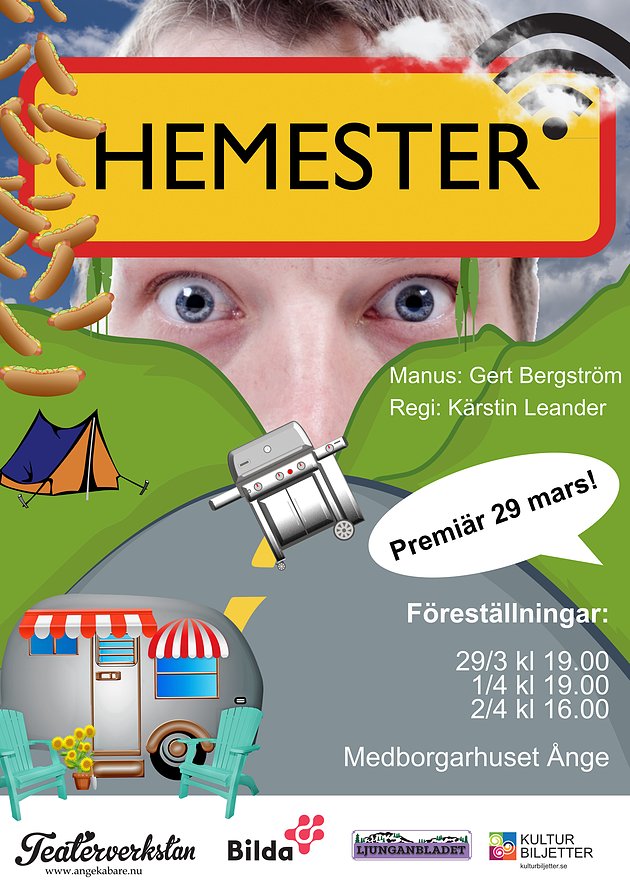 Biljetter till Hemester – Ånge Kabaré hos Kulturbiljetter